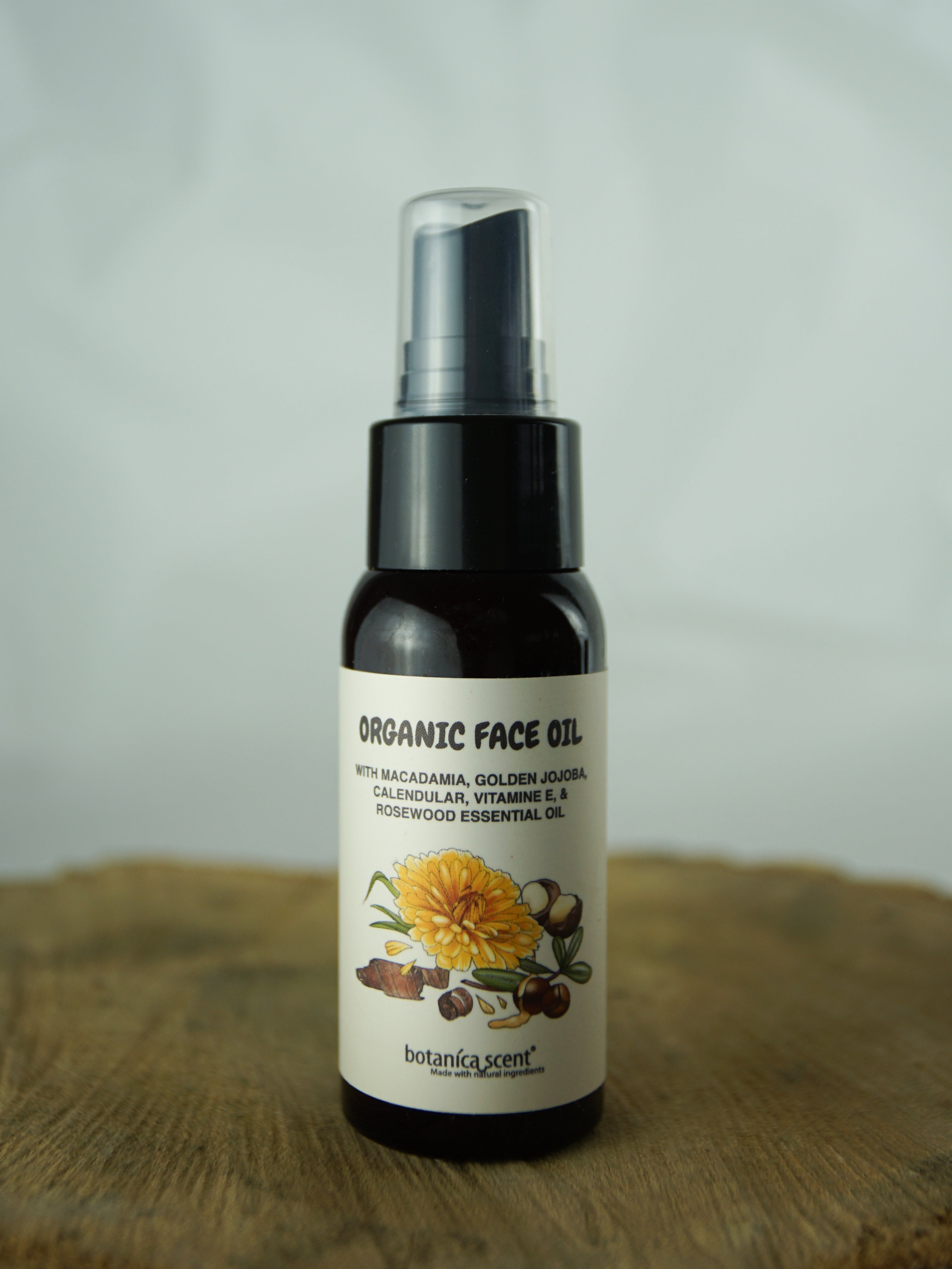 Organic Face Oil 60ml – Botanicascent
